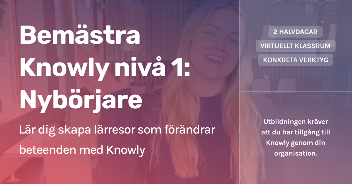 Mastering Knowly level 1: Beginner